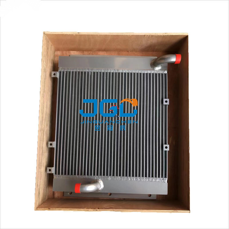 Plate Fin Heat Exchanger Aluminum Excavator Radiator HD512 Engine Oil ...