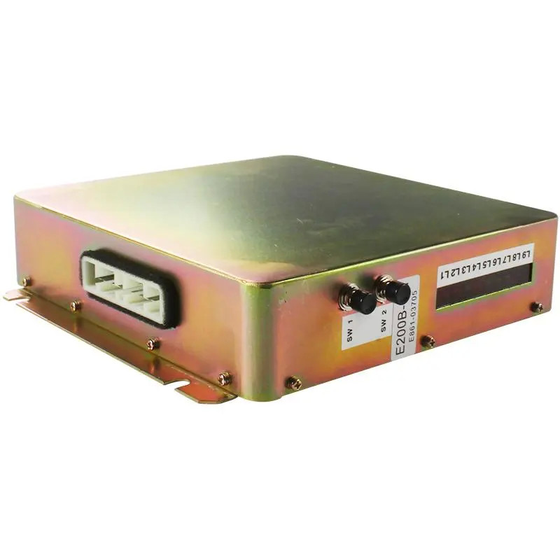 E200B E861-03705 Excavator Spare Parts Engine Controller ECU MCU Unit ...